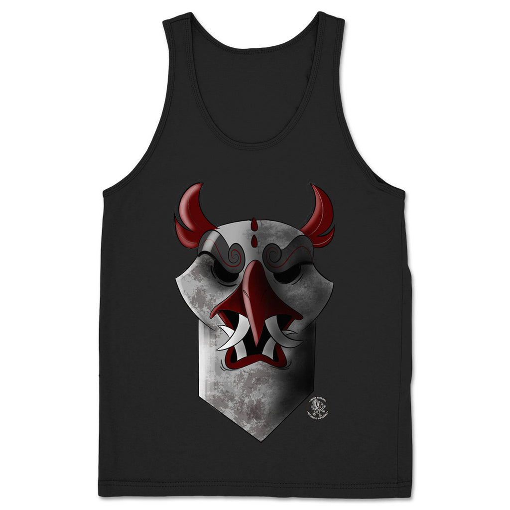 Javier Borrayo - Borrayo Griffin Oni Mask (White) | Unisex Tank | What a Maneuver!