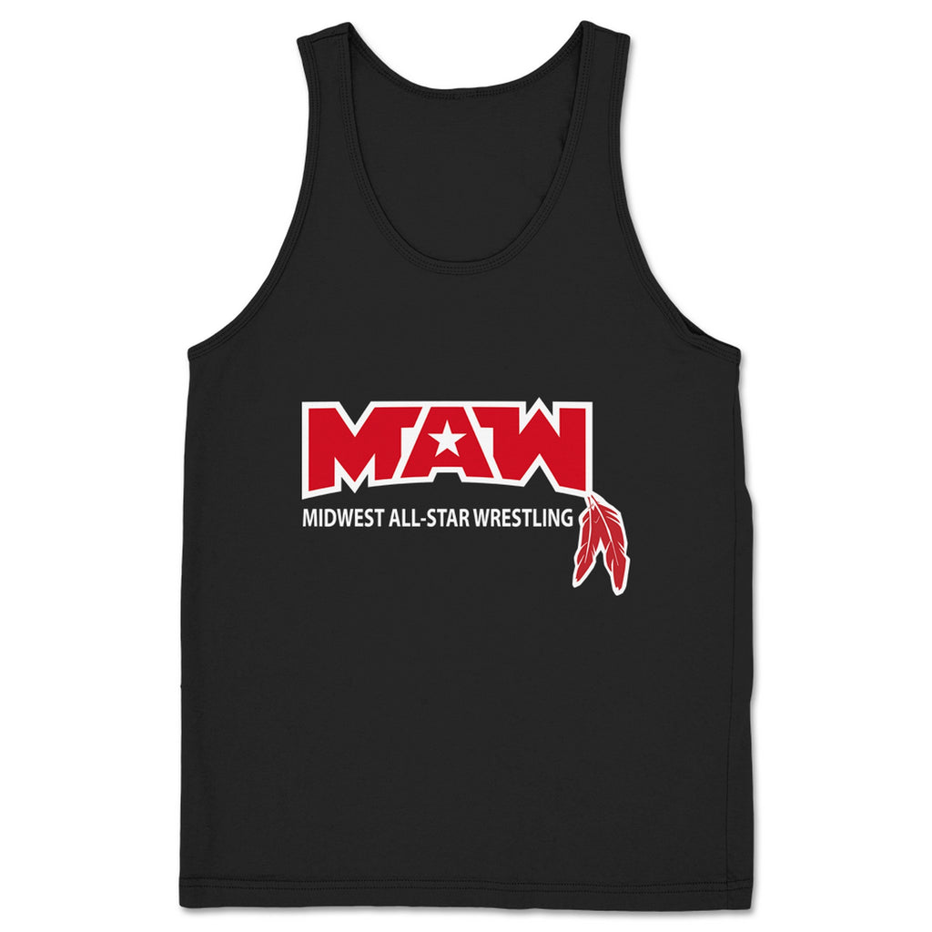Midwest All-Star Wrestling - MAW Tribal | Unisex Tank | What a Maneuver!