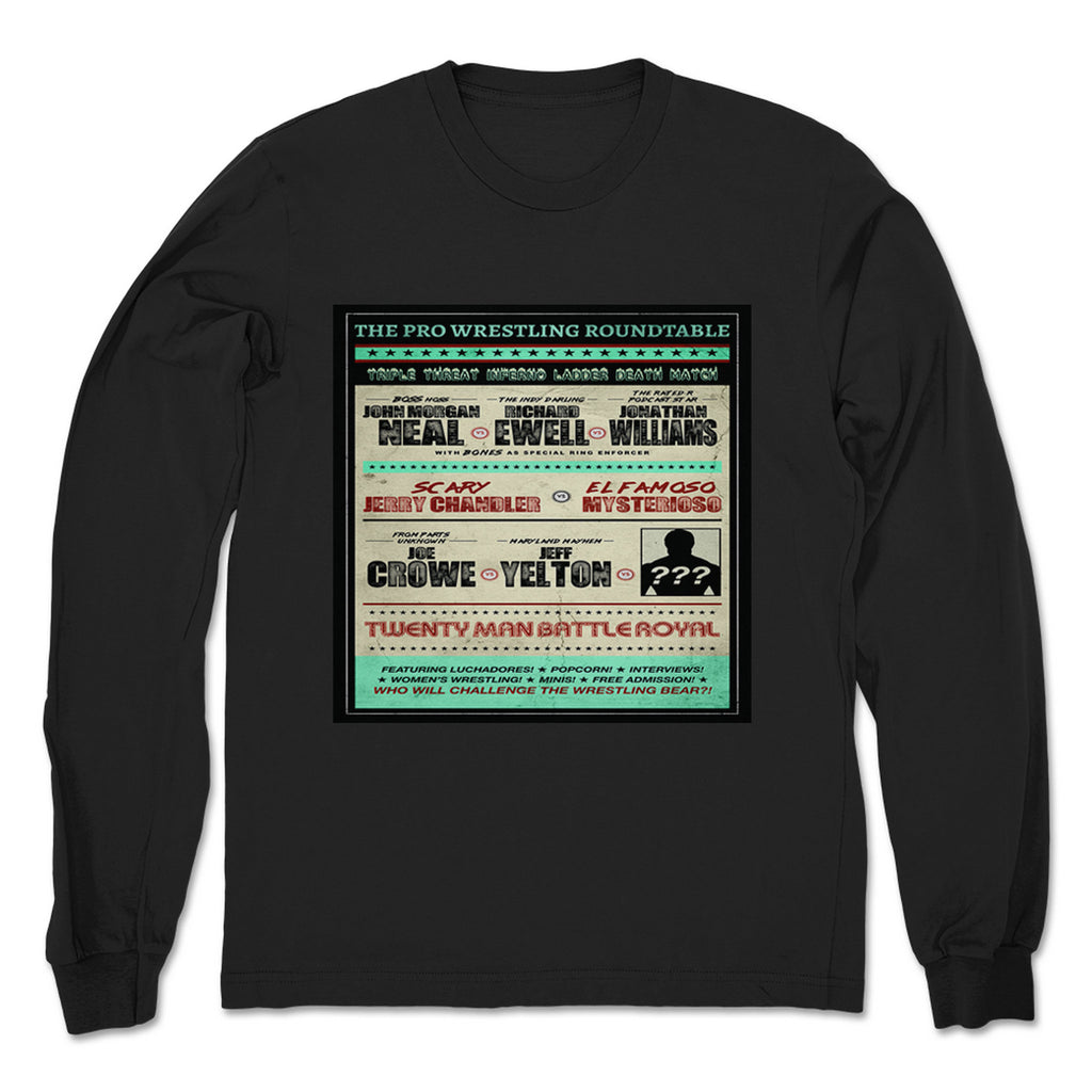Pro Wrestling Roundtable Podcast - PWR Old School Poster | Unisex Long ...